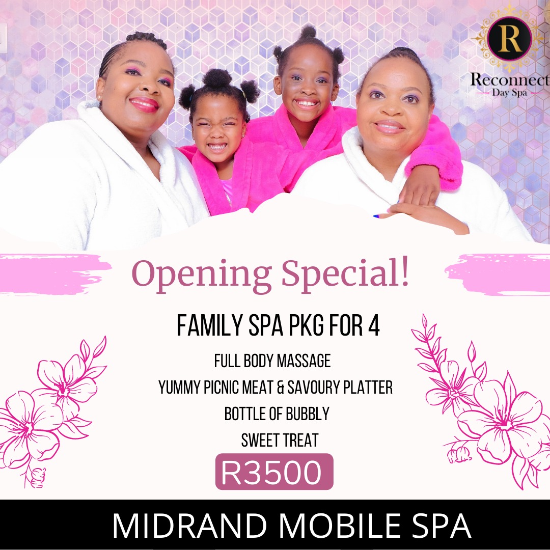Midrand Opening Special Reconnect Day Spa