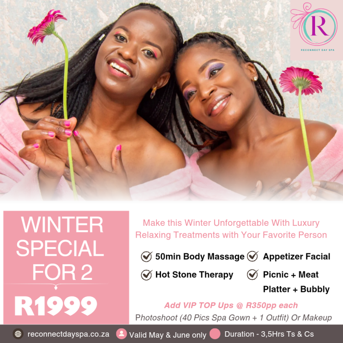 Reconnect Day Spa Family Spa Polokwane | Spa Pretoria