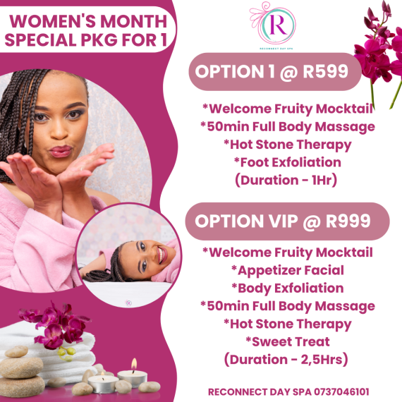 Reconnect Day Spa Family Spa Polokwane | Spa Pretoria